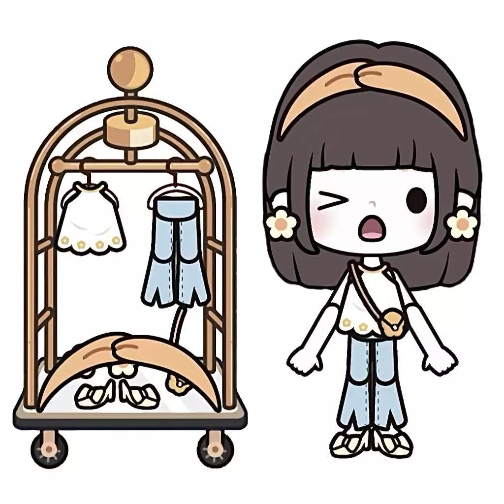 休闲风穿搭分享 - 米加小镇世界 - 233乐园